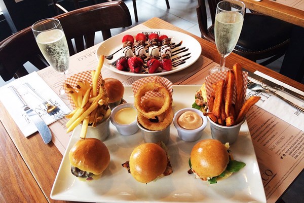 Burger Afternoon Tea for Two at BRGR.CO from Buyagift