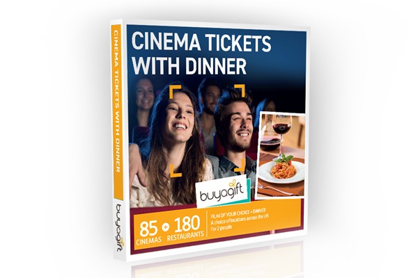 Cinema Tickets with Dinner Experience Box | Buyagift