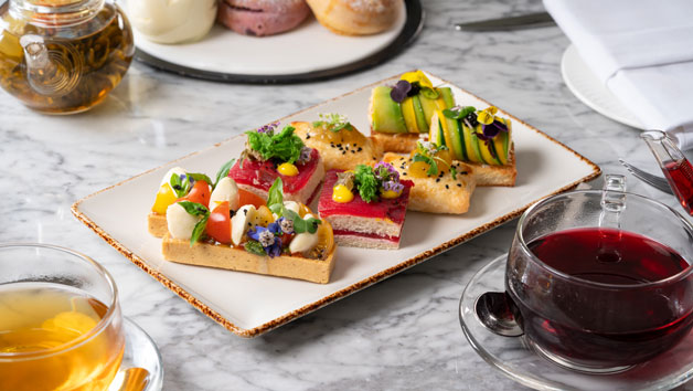Botanical Afternoon Tea for Two with a Glass of Bubbles at 5 Star ...