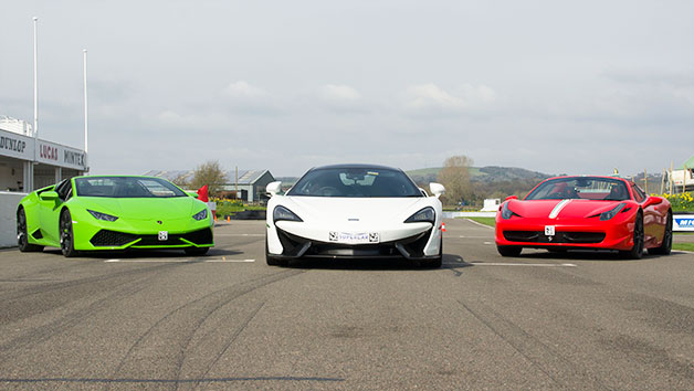 Triple Supercar Thrill with High Speed Passenger Ride – Week Round ...